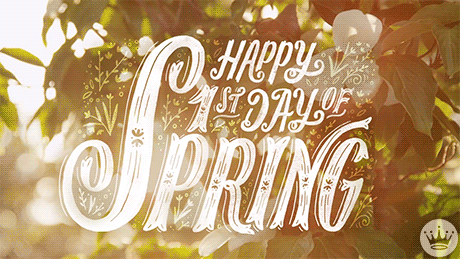 First Day Of Spring GIF by Hallmark eCards - Find & Share on GIPHY