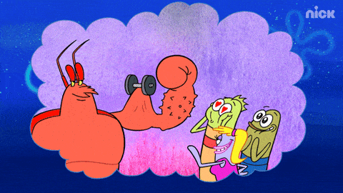 Spongebob With Muscles