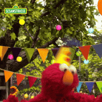 Sesame Street Excited Gif