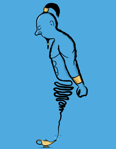 Genie Magic GIF by Sam Omo - Find & Share on GIPHY