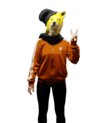 Fox Peace Sticker for iOS & Android | GIPHY