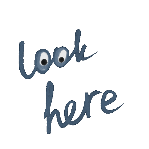 Look Here Gif