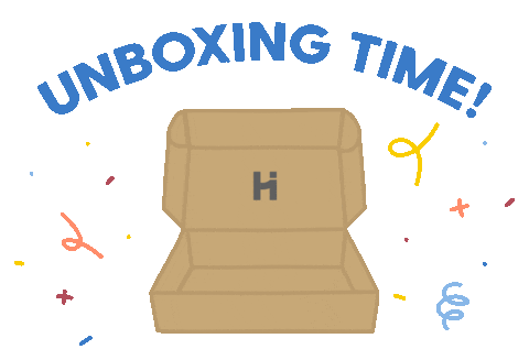 Box Unboxing Sticker by Think Hale for iOS & Android | GIPHY