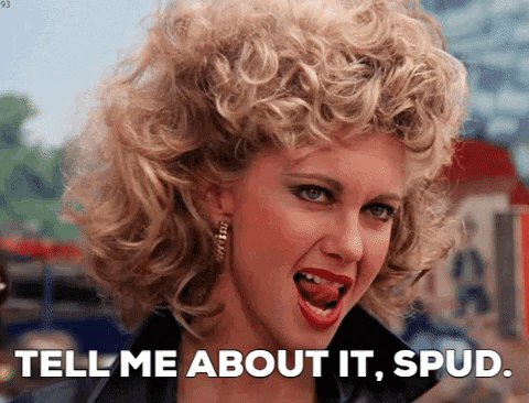 Tell Me About It Spud GIF by Chicks on the Right - Find & Share on GIPHY