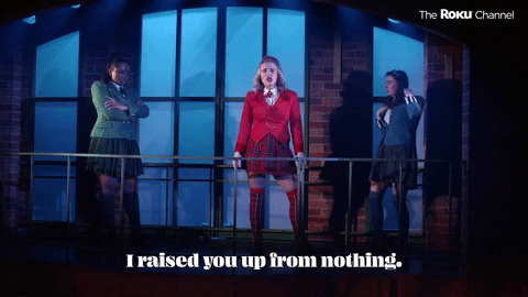 Heathers The Musical GIF by The Roku Channel - Find & Share on GIPHY