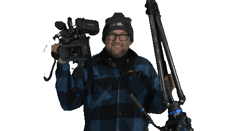 Camera Man Sticker by KARE 11 for iOS & Android | GIPHY