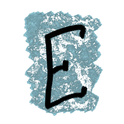 Lettering E Sticker for iOS & Android | GIPHY
