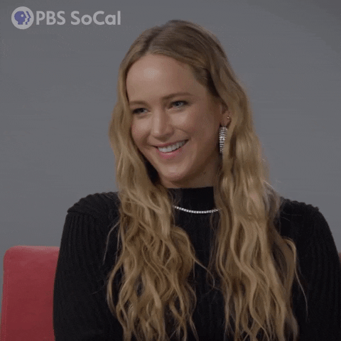 Jennifer Lawrence Sorriso Gif Jennifer Lawrence Aww Gif