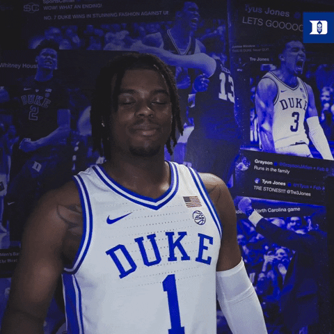 Stop It College Basketball GIF by Duke Men's Basketball - Find & Share ...