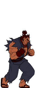 Ryu Shoryuken Gif