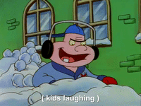 Throwing Snowballs Gif