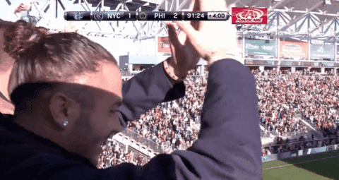 Fans Clapping GIF by Philadelphia Union - Find & Share on GIPHY