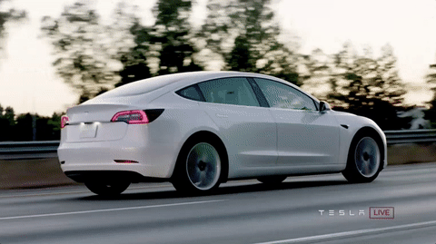 Tesla Model 3 GIF by Product Hunt - Find & Share on GIPHY