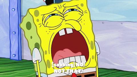 Spongebob Drooling Gif