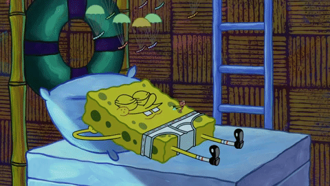 Spongebob Getting Out Of Bed
