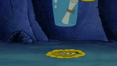 Rock Bottom Spongebob Gif