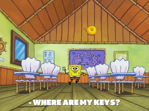 Where-are-my-keys GIFs - Get the best GIF on GIPHY