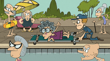 The Loud House Swimming GIF by Nickelodeon - Find & Share on GIPHY