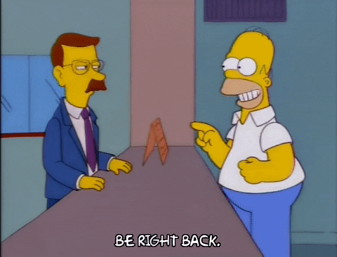Be Right Back GIFs - Get the best GIF on GIPHY