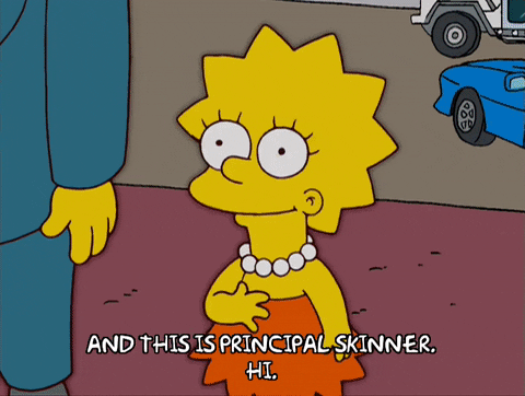 Lisa Simpson Hello GIF - Find & Share on GIPHY