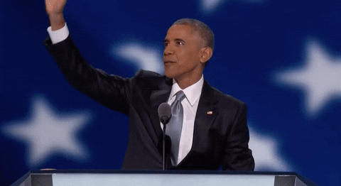 Barack Obama Hello GIF by Election 2016 - Find & Share on GIPHY