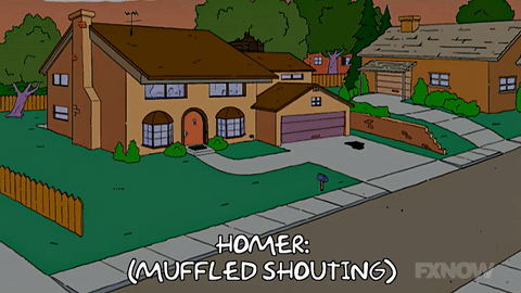 Exterior Of The Simpsons' Home GIF - Find & Share on GIPHY
