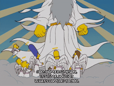 Homer Simpson Wings GIF - Find & Share on GIPHY