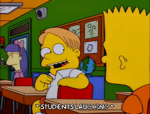Bart Simpson Laughing GIF - Find & Share on GIPHY