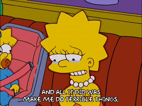 Lisa Simpson Crying GIF - Find & Share on GIPHY