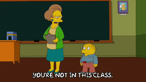Episode 18 School GIF by The Simpsons - Find & Share on GIPHY