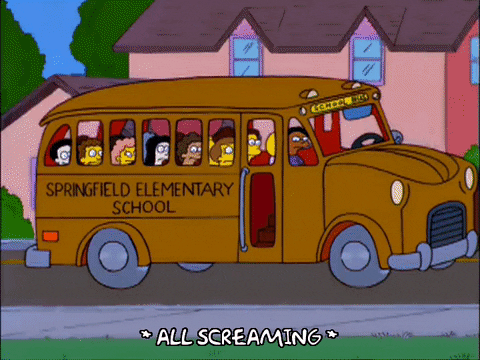 School Bus Yellow GIFs - Get the best GIF on GIPHY