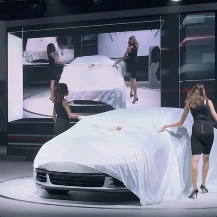 Porsche Reveal GIF by LA Auto Show - Find & Share on GIPHY