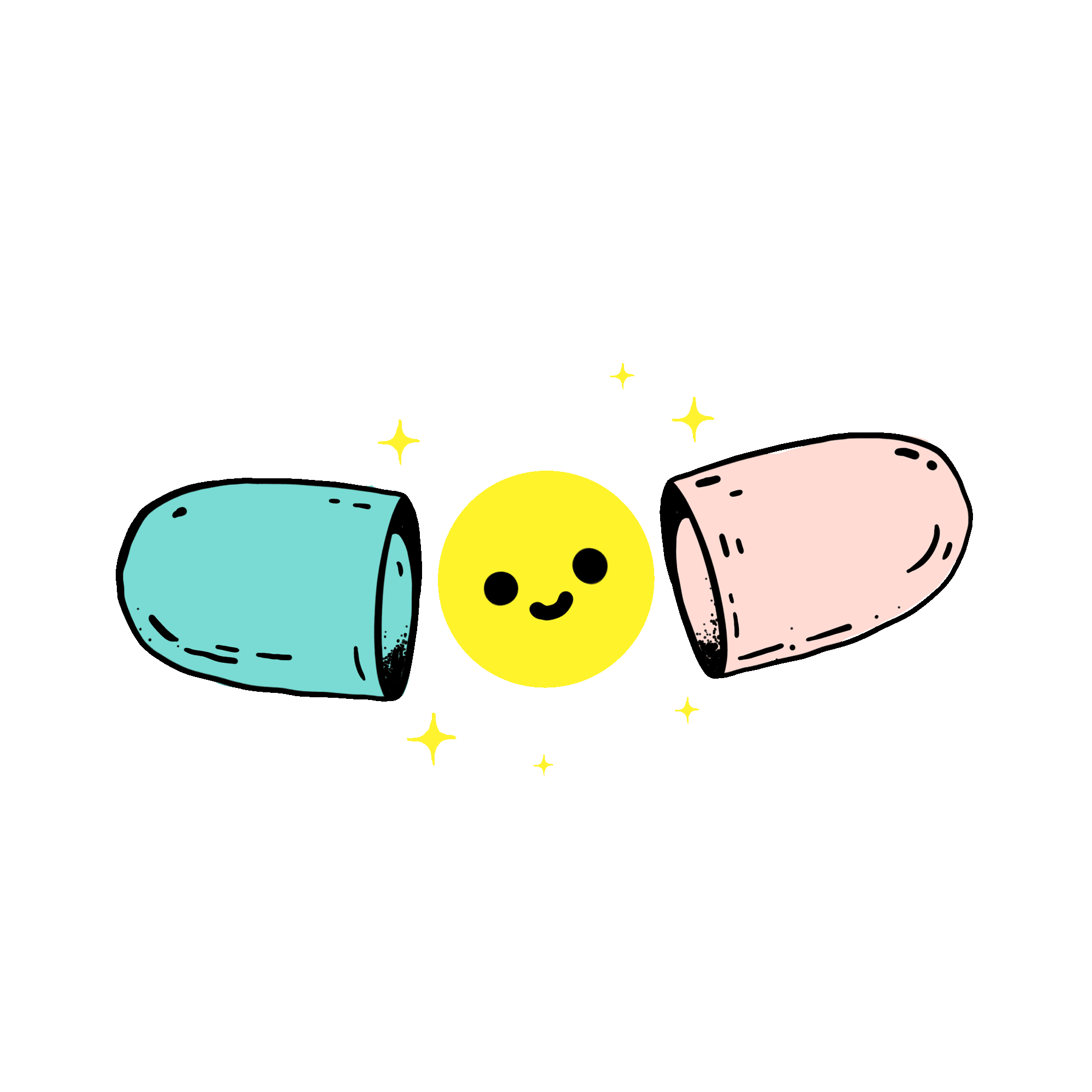 Smile Smileyface Pill Sticker by ceydakoc for iOS & Android | GIPHY