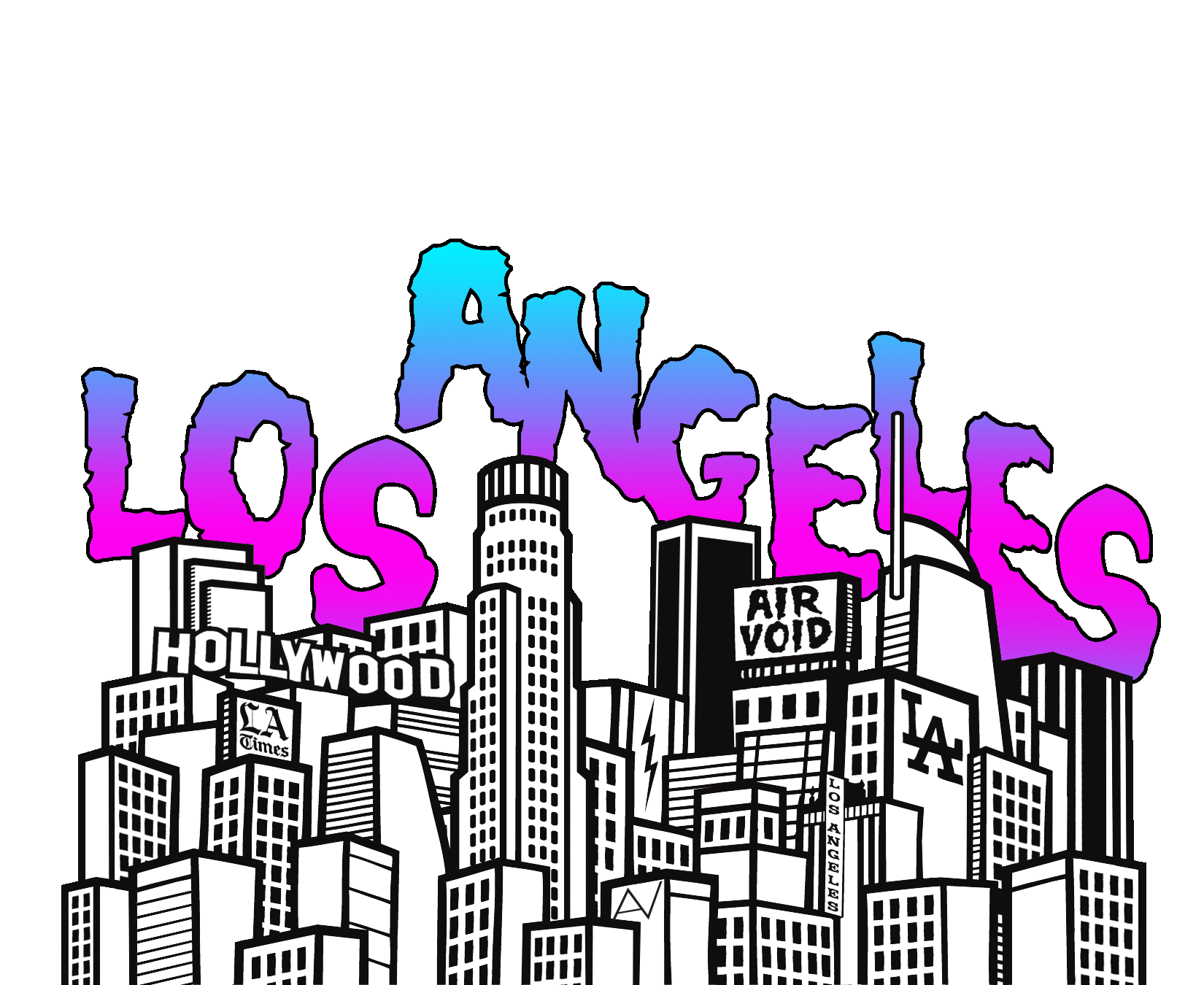 Los Angeles Design Sticker for iOS & Android | GIPHY