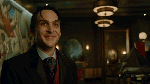Bruce Wayne Penguin GIF by Gotham - Find & Share on GIPHY