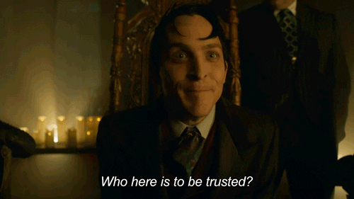 Bruce Wayne Penguin GIF by Gotham - Find & Share on GIPHY