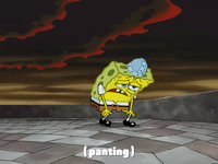 Verliezer Gif Spongebob