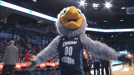 Atlanta Dream Wnba Mascot GIF by WNBA - Find & Share on GIPHY