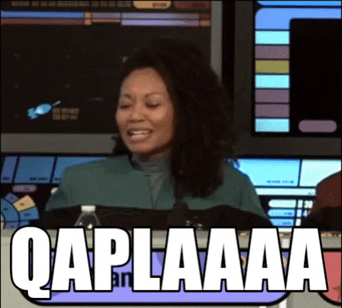 Qapla GIFs - Get the best GIF on GIPHY