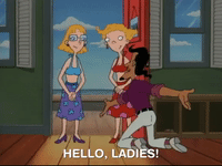 Stephen Merchant Hello Ladies Gif