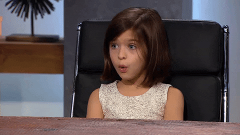Surprised Little Girl Gif