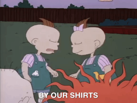 Phil And Lil Rugrats Fighting