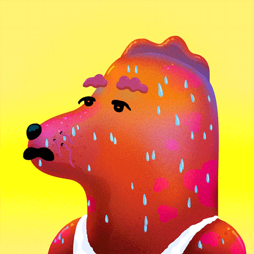 Summer Sweating GIF by emiliospocket - Find & Share on GIPHY