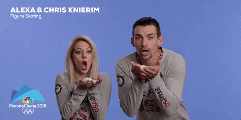 Pyeongchang 2018 Confetti GIF by NBC Olympics - Find & Share on GIPHY