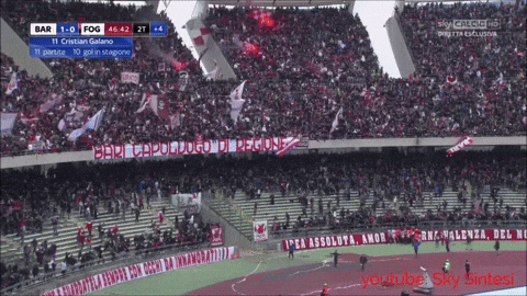 Bari Ultras GIF by nss sports - Find & Share on GIPHY
