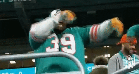 Miami Dolphins Football GIF by NFL - Find & Share on GIPHY