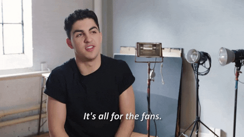 Its-all-for-the-fans GIFs - Get the best GIF on GIPHY