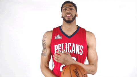 Anthony Davis Smile GIF by NBA - Find & Share on GIPHY