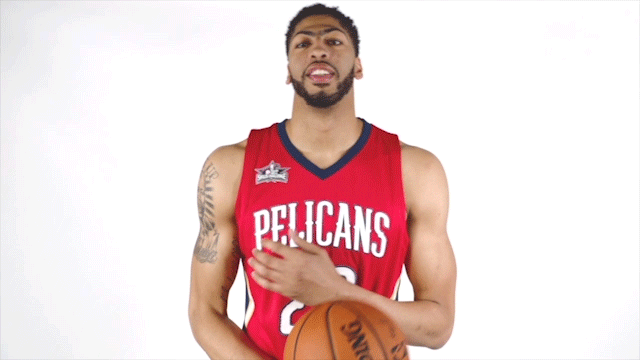 Anthony Davis Smile GIF by NBA - Find & Share on GIPHY