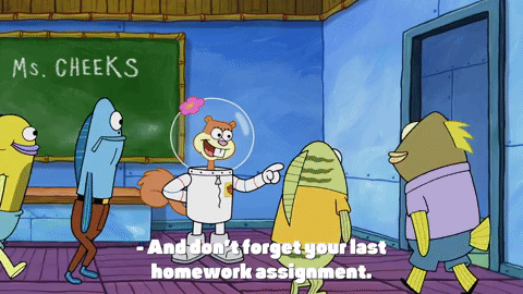 Do Your Homework Gif